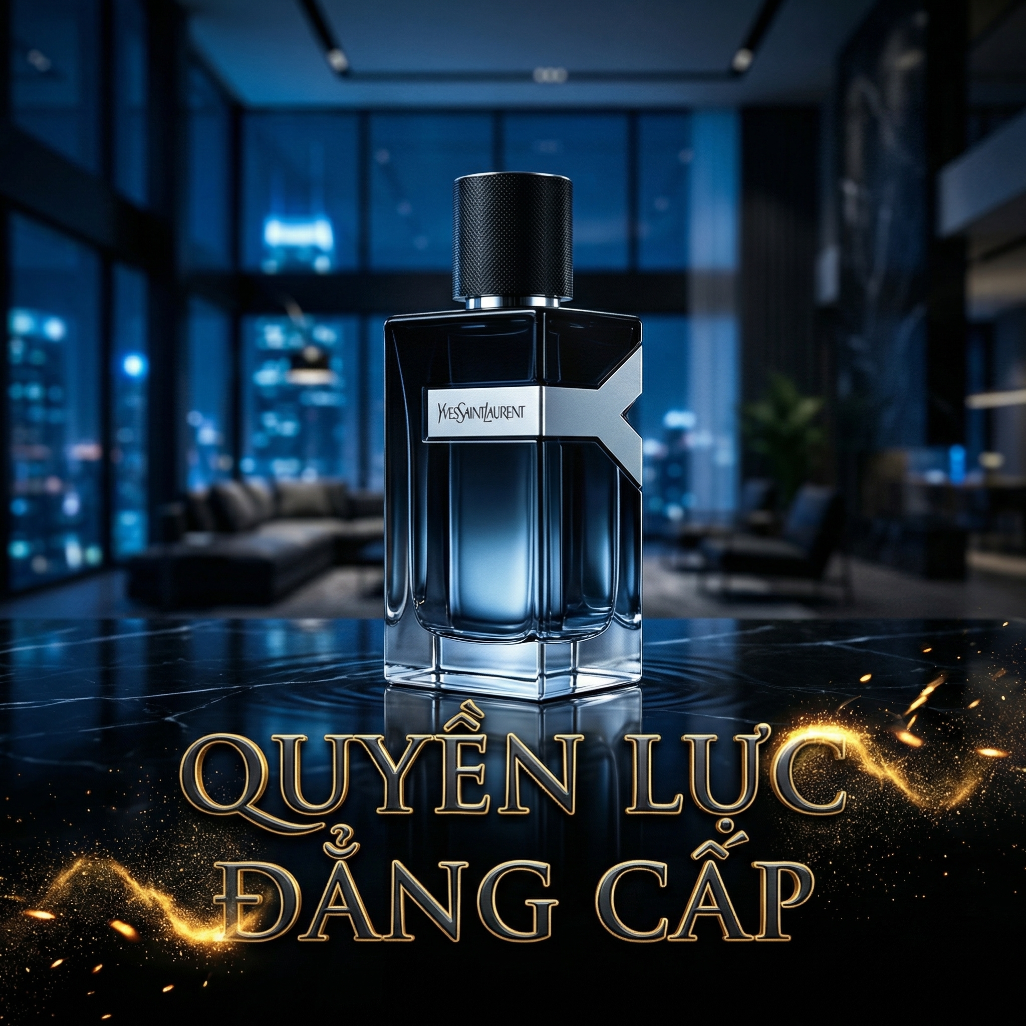 Nước Hoa Nam Yves Saint Laurent YSL Y EDP Intense 100ml | Vua Hàng Hiệu